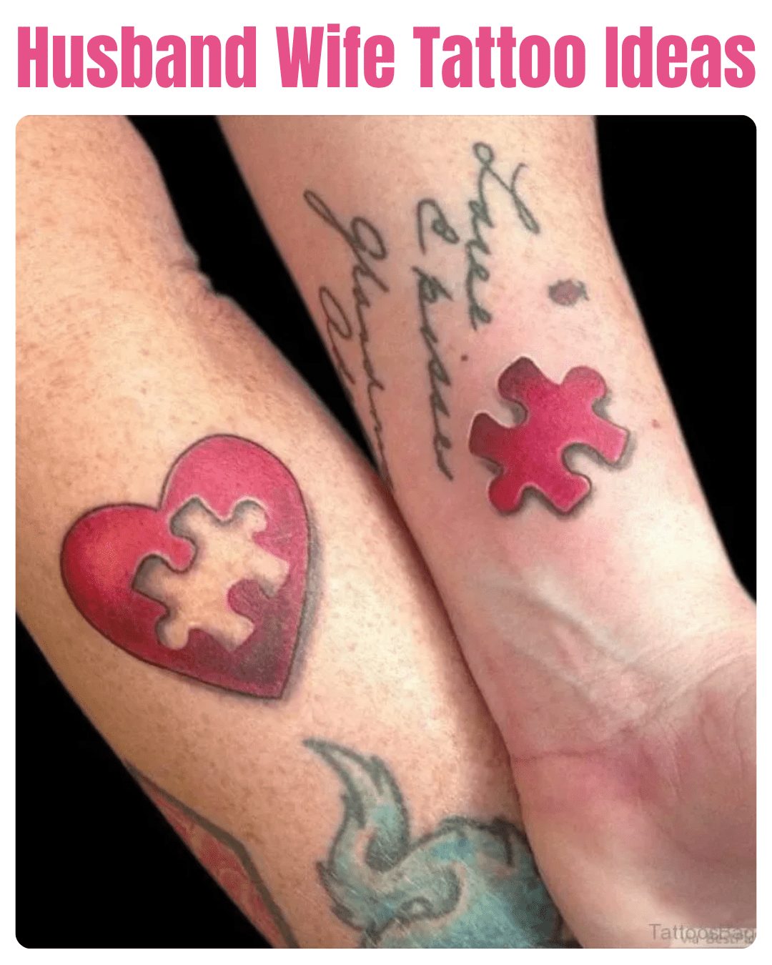15 Unique Husband and Wife Tattoo Ideas to Showcase Your Love