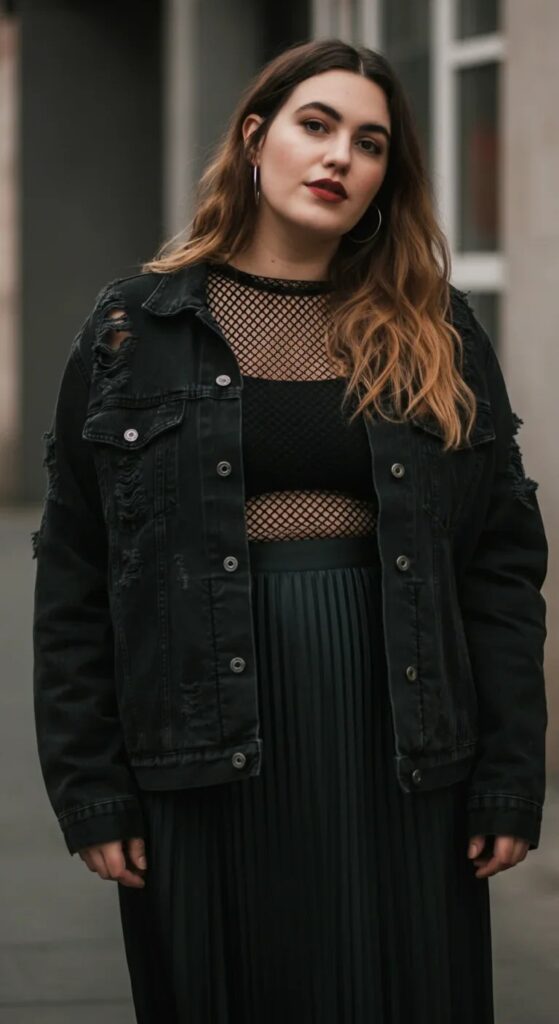 15 Plus Size Goth Outfit Ideas for Dark Stylish Looks - Mrs & The ...