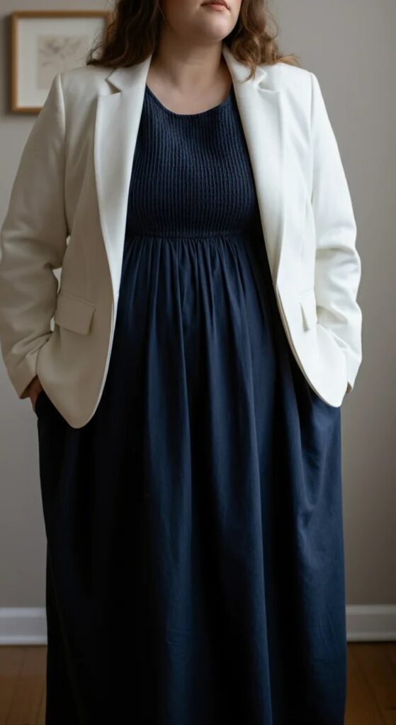 15 Big Belly Outfit Ideas for Confident Styling