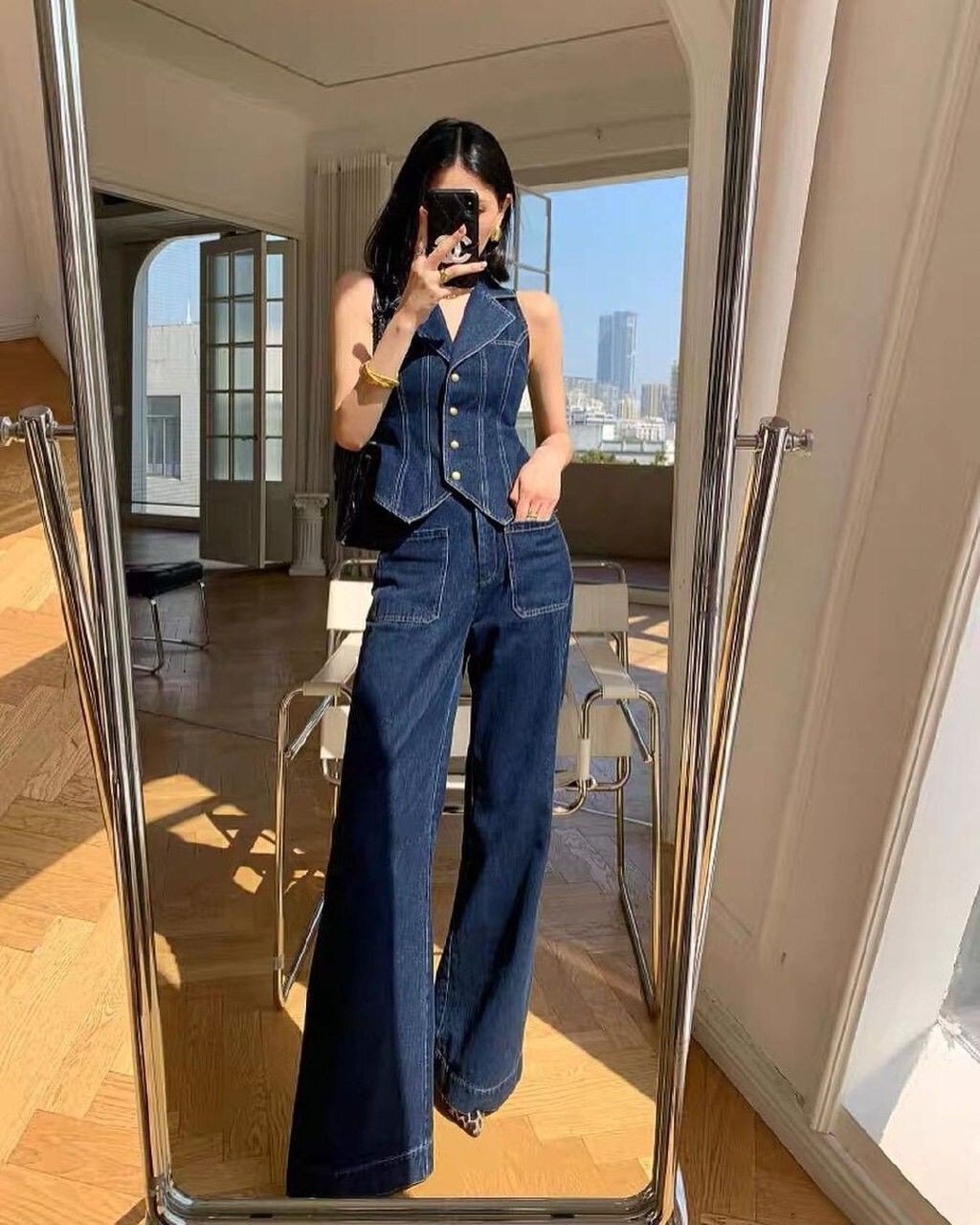 25 Y2K Denim Outfit Ideas That'll Transport You Straight Back to 2003 (But Make It Fashion)