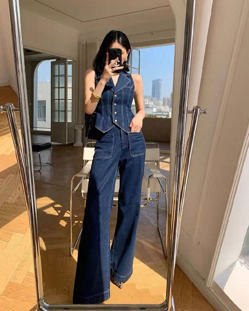 25 Y2K Denim Outfit Ideas That'll Transport You Straight Back to 2003 ...